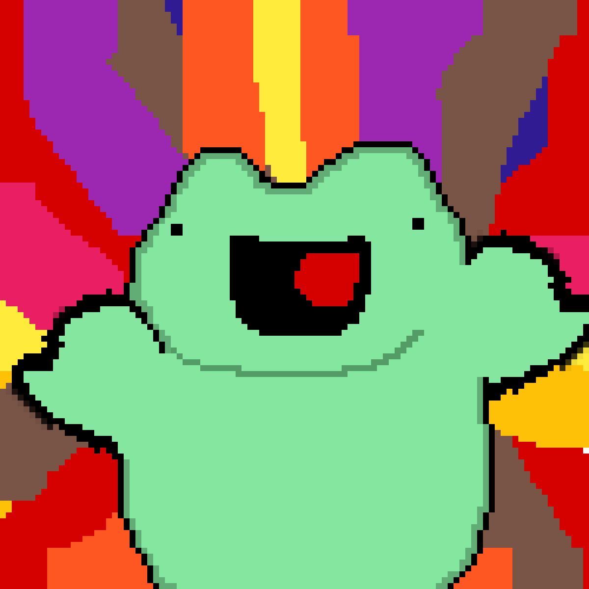 Pixilart - Frog by sans-the-lemon