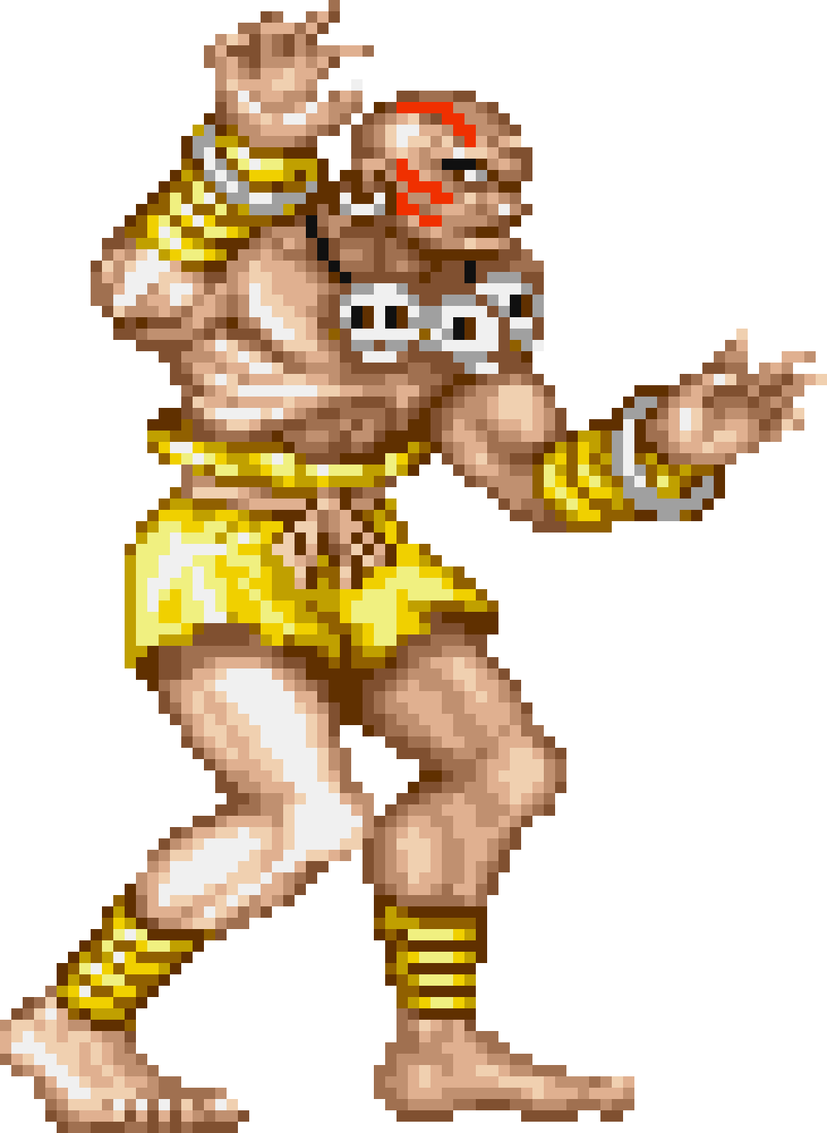 Pixilart - Street Fighter 2 Dhalsim by ArturoVerse