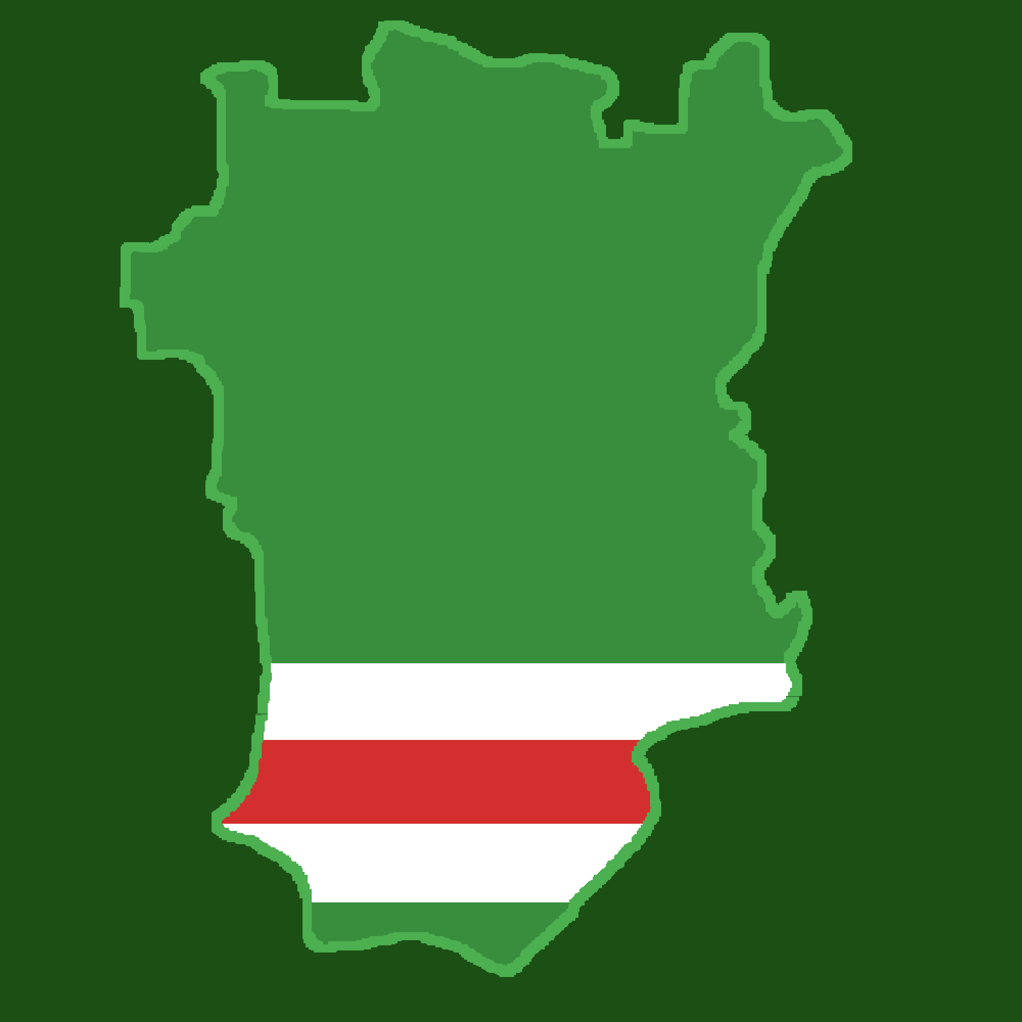 Pixilart - Flag map of Chechnya by Pyrobyte