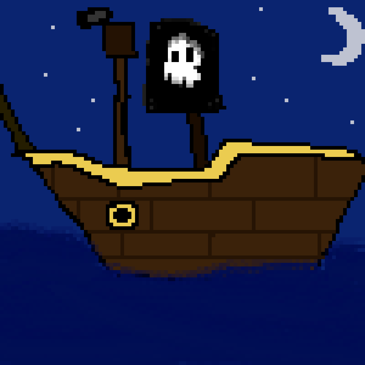 Pixilart - Nightmare Pirate by PheonixWarrior