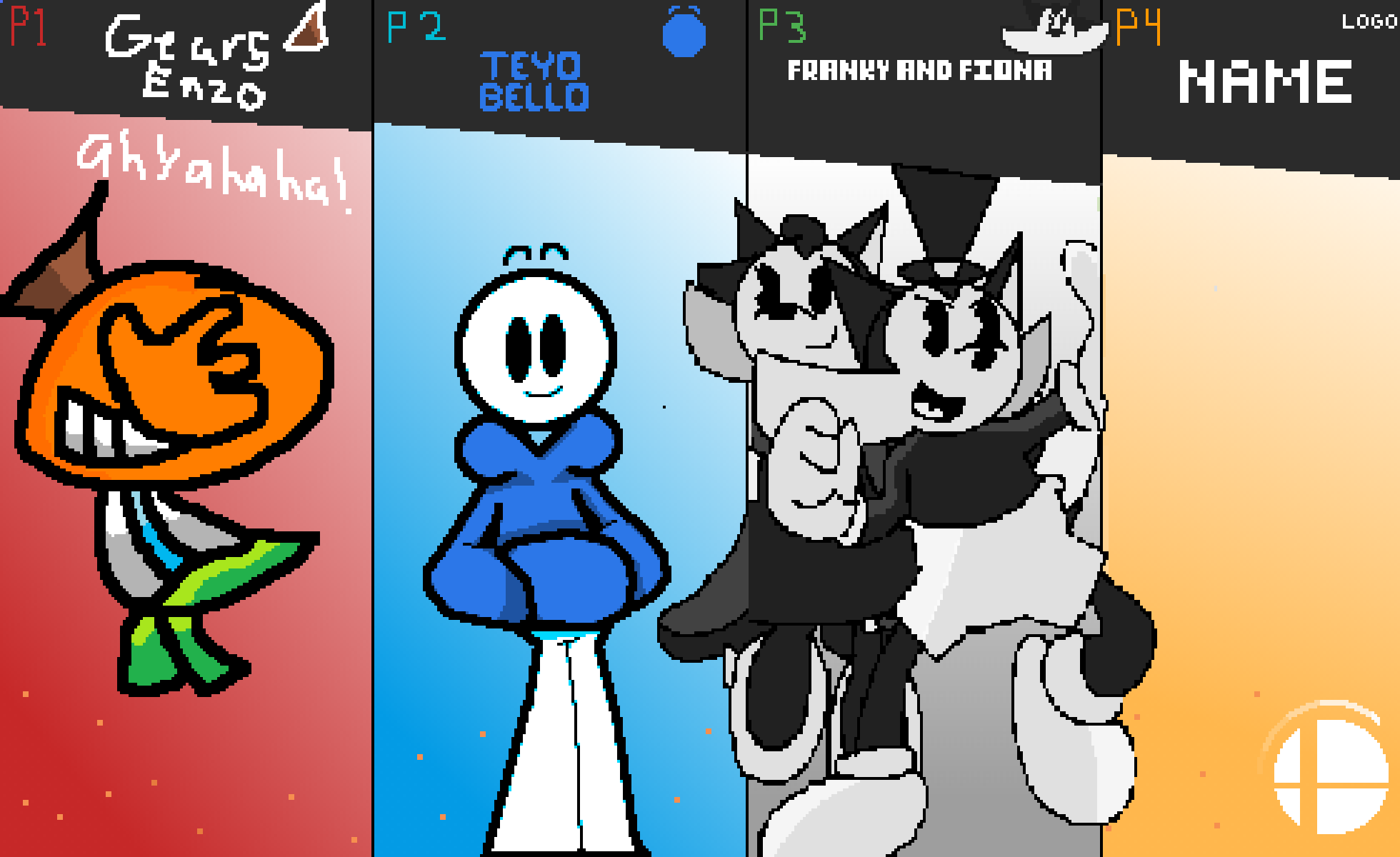 Pixilart - Super Smash Bros Collab by Sleepmakepixels