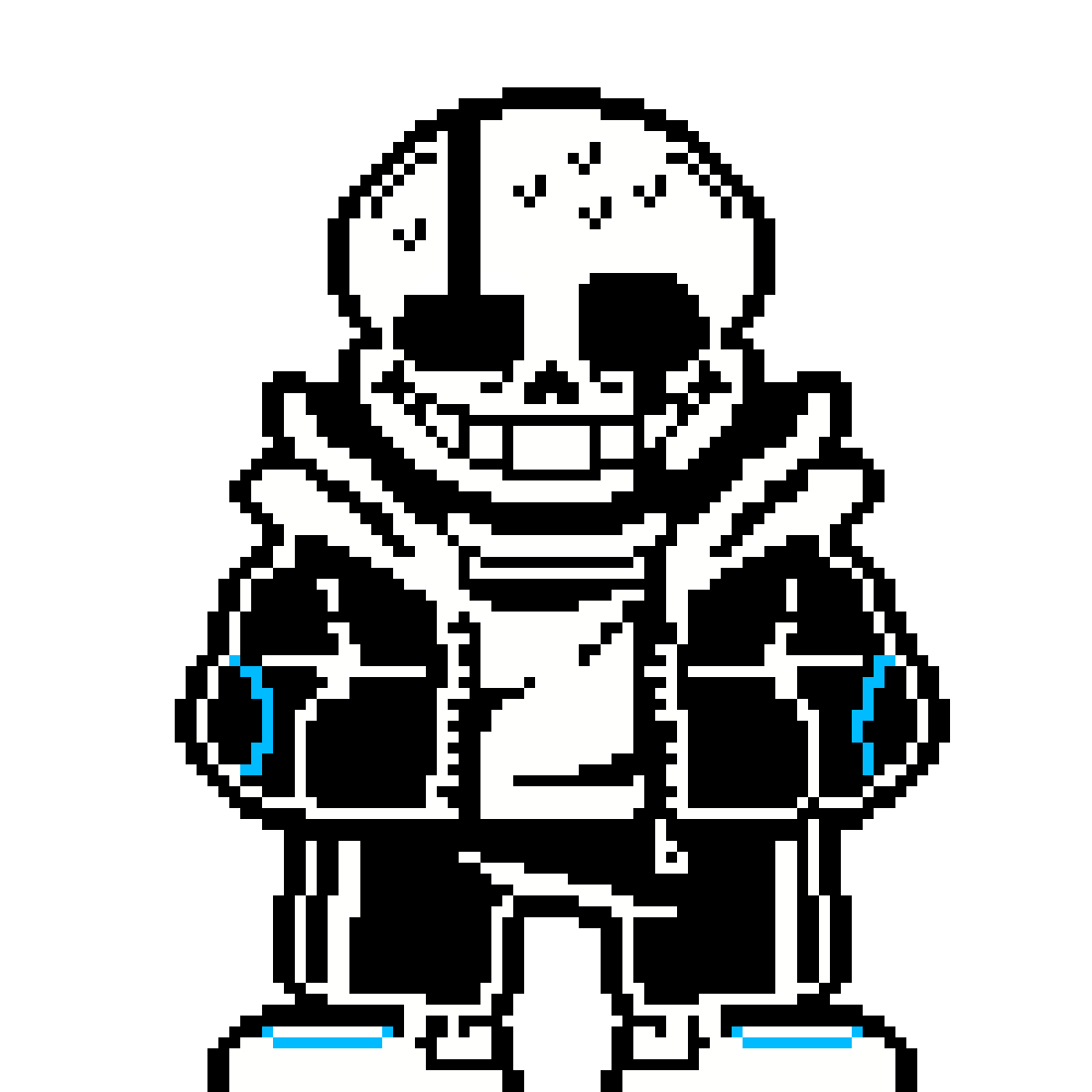 Pixilart - New Unknown!Classic Sans sprite(i guess) by Natalbort
