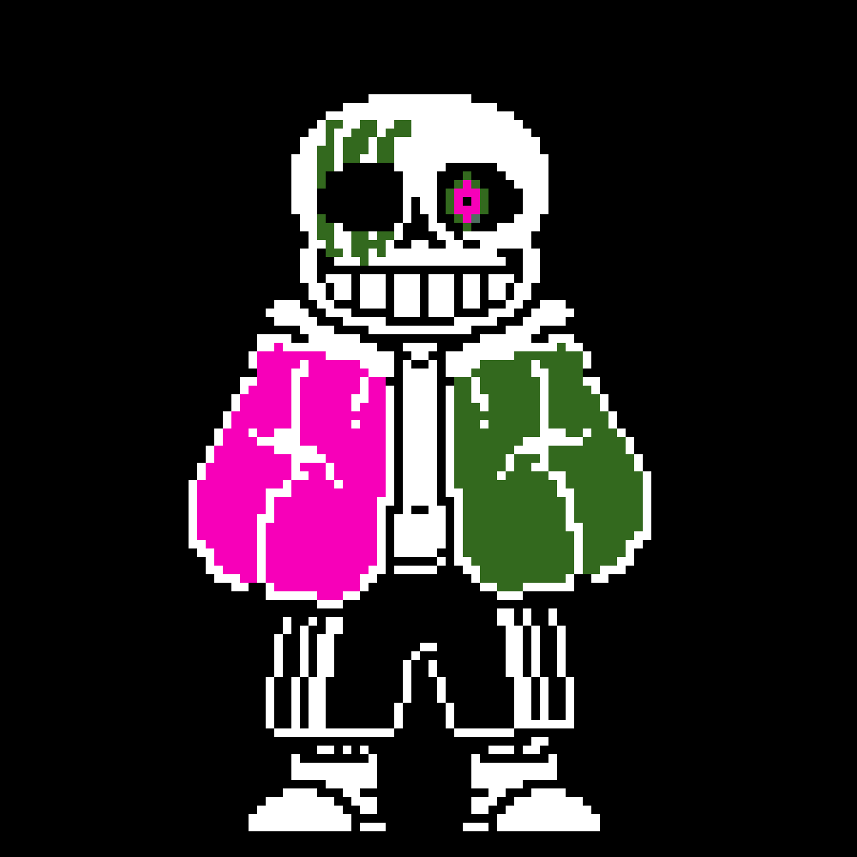 Pixilart - Hacked!Karmic Sans by pop1012