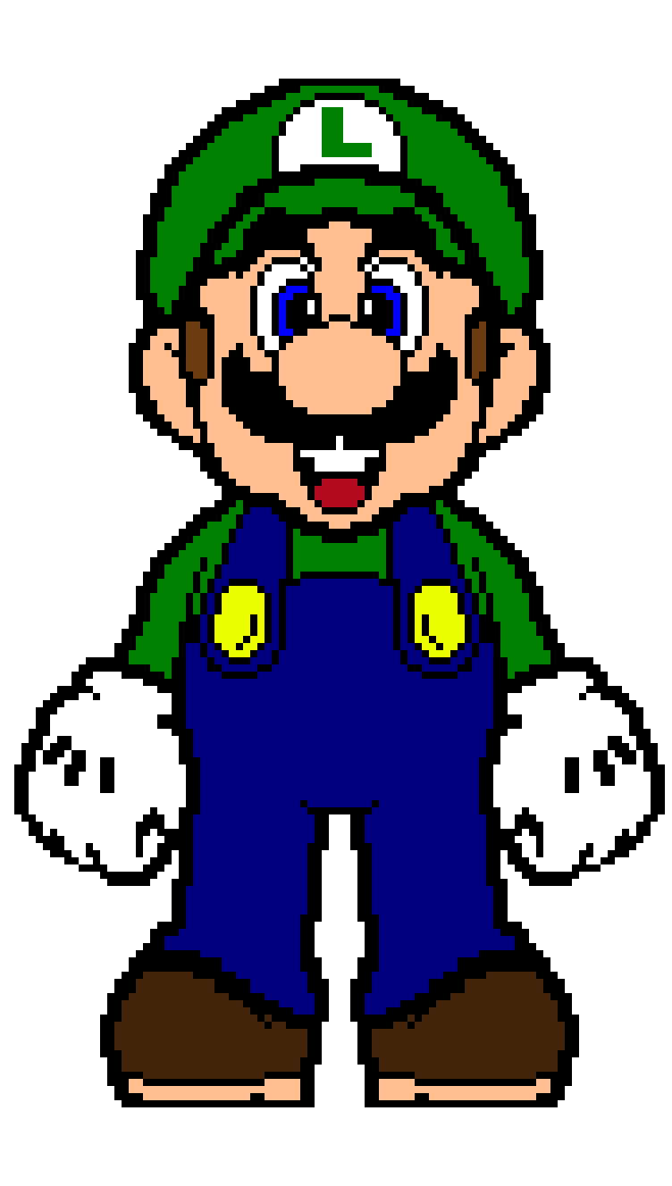 Pixilart - All the forms of Luigi PT 1 by spy26