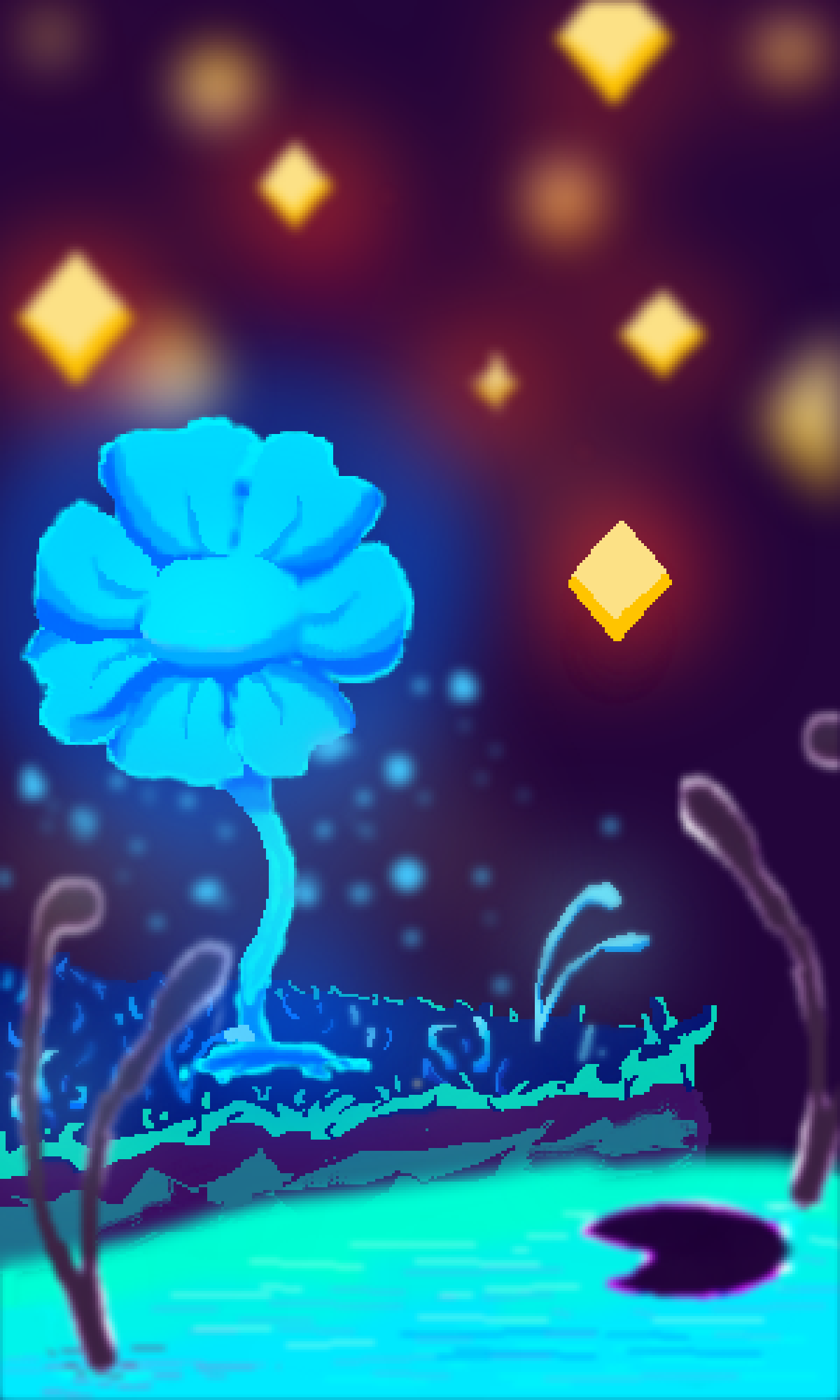 Pixilart - echo flower by narfmart