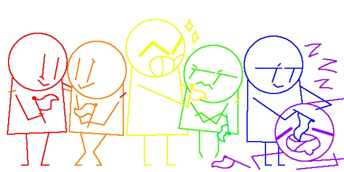 Pixilart - Pride Friends Base by RyanTheWeirdo