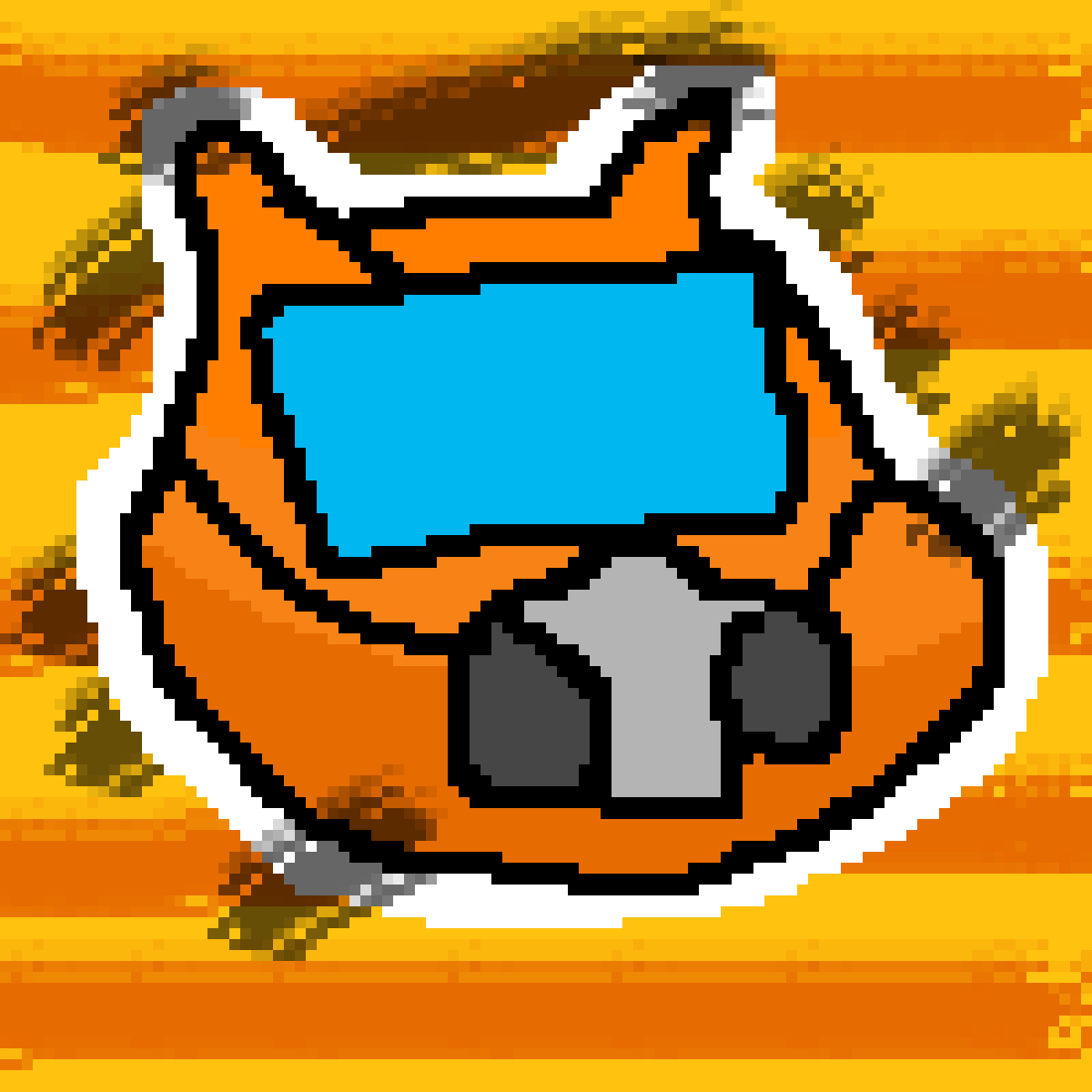 Pixilart - Hazmat Cat by aspectsvg