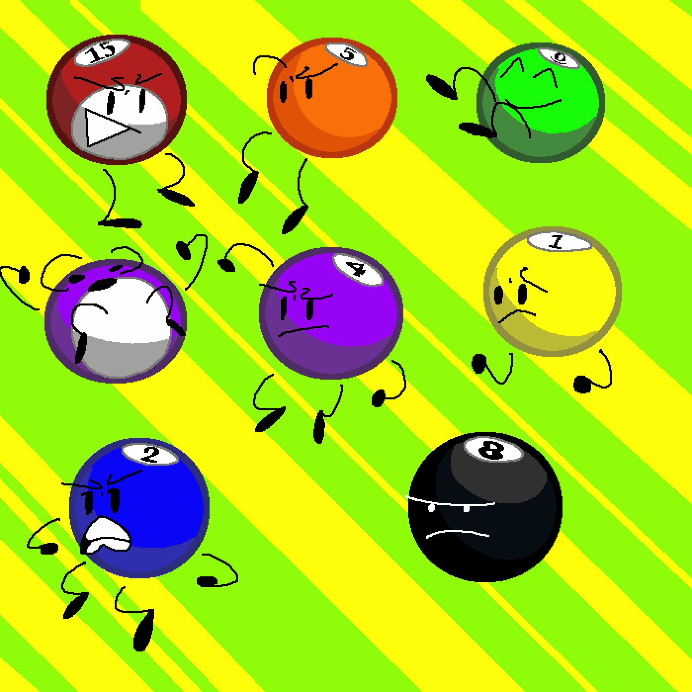 Pixilart - BFFE contestants by Kucas