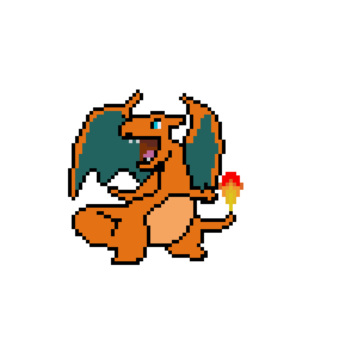 Pixilart - Charizard by draw-destroyer