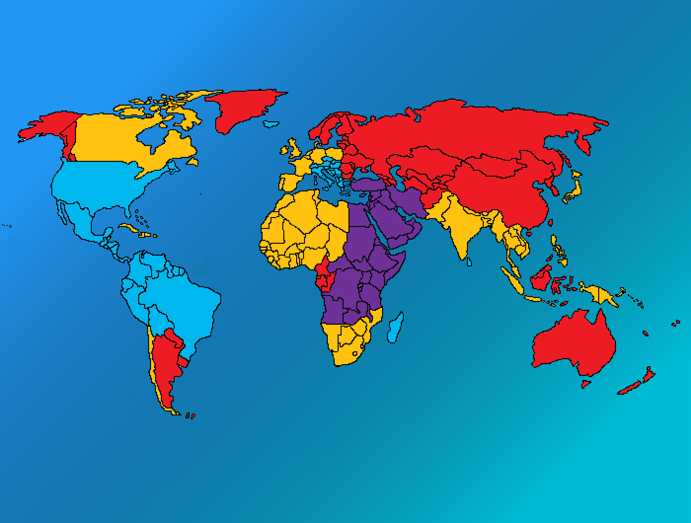 Pixilart - World Map Flag:Empty and fixed by PuggesMaximus