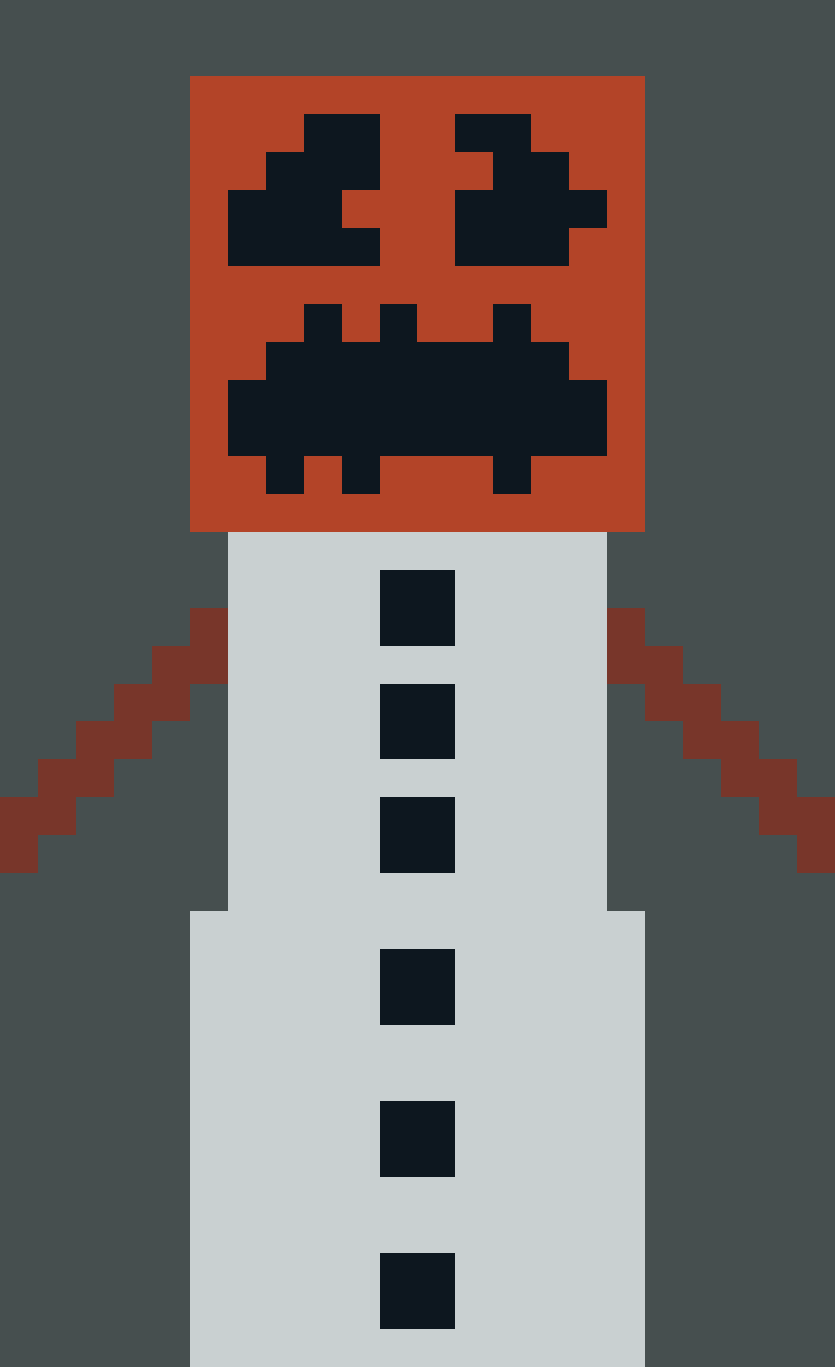 Pixilart - minecraft snowman by Aninoxanis56