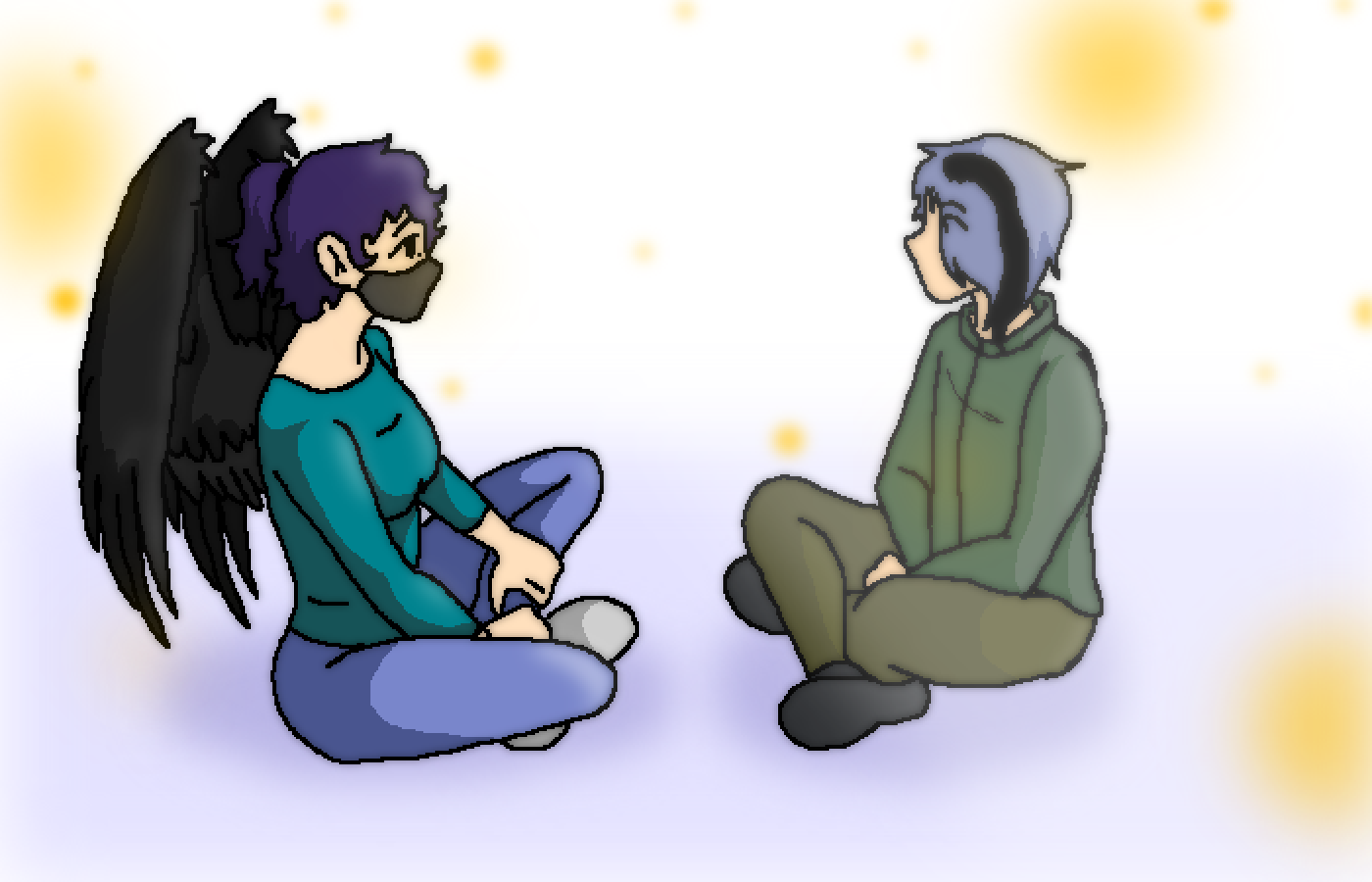 Pixilart - Old Friends by KeiraAndKora