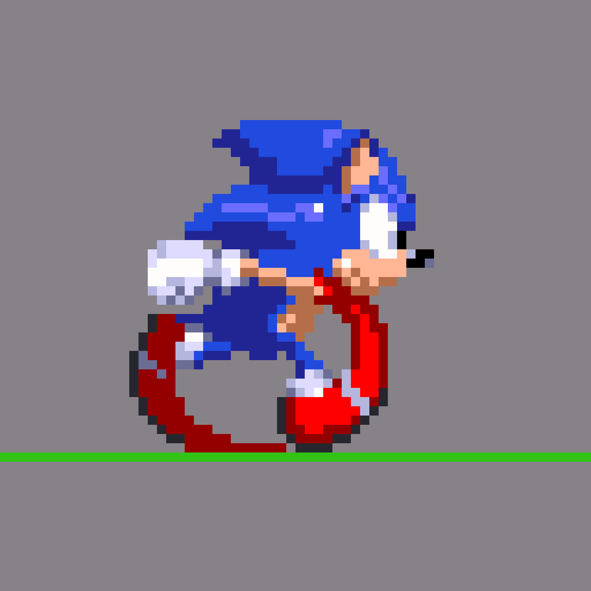 Pixilart - Sonic 3 run cycle 2 by Chris-oc