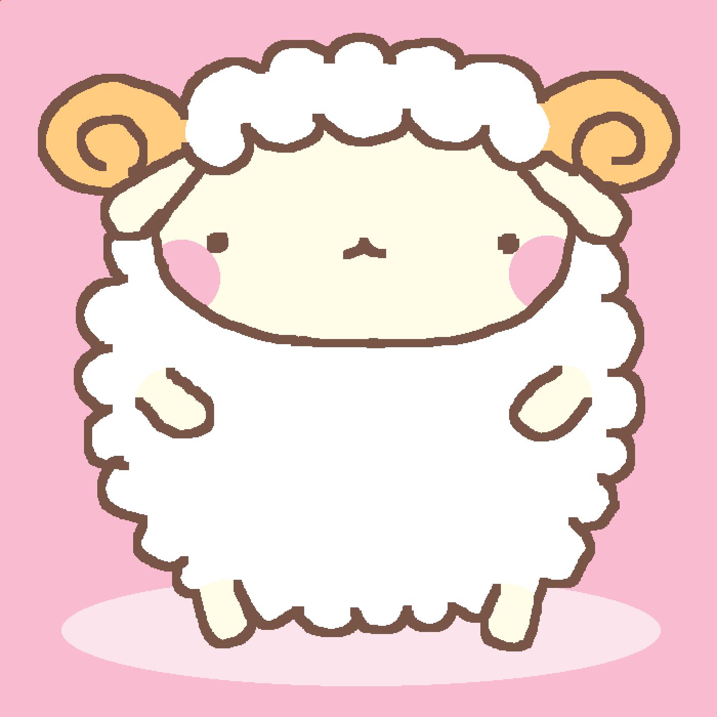 Pixilart - Sheep base by Jeklin