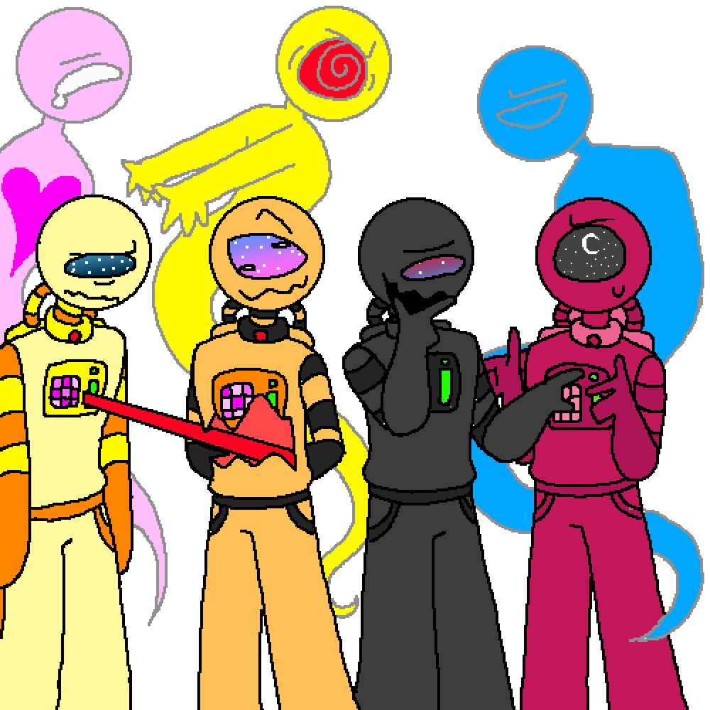 Pixilart - Among Us Crew Base by ilovemy-husband