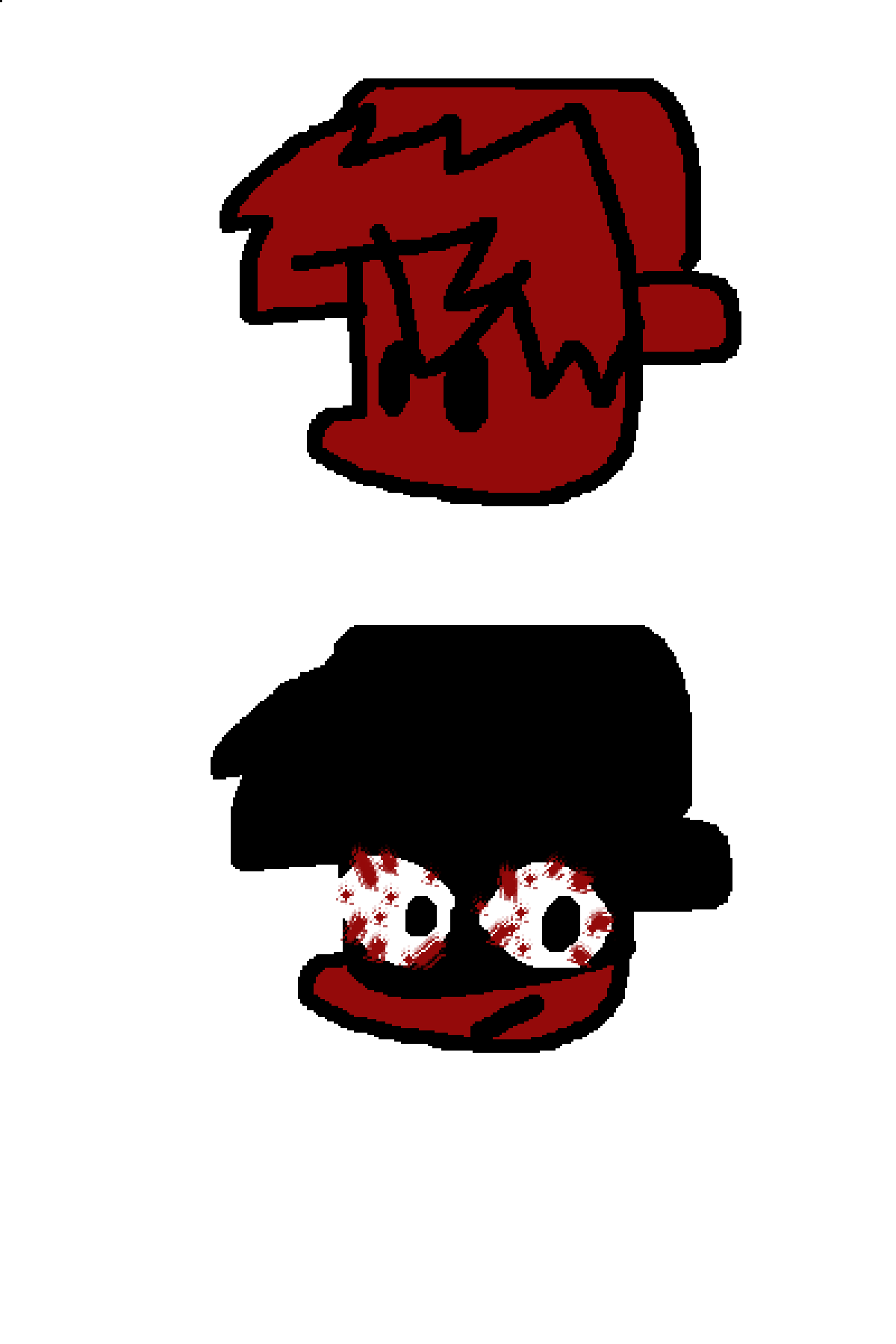 Pixilart - BF Icons (Faker) by DNB0czbpyeSJdzp