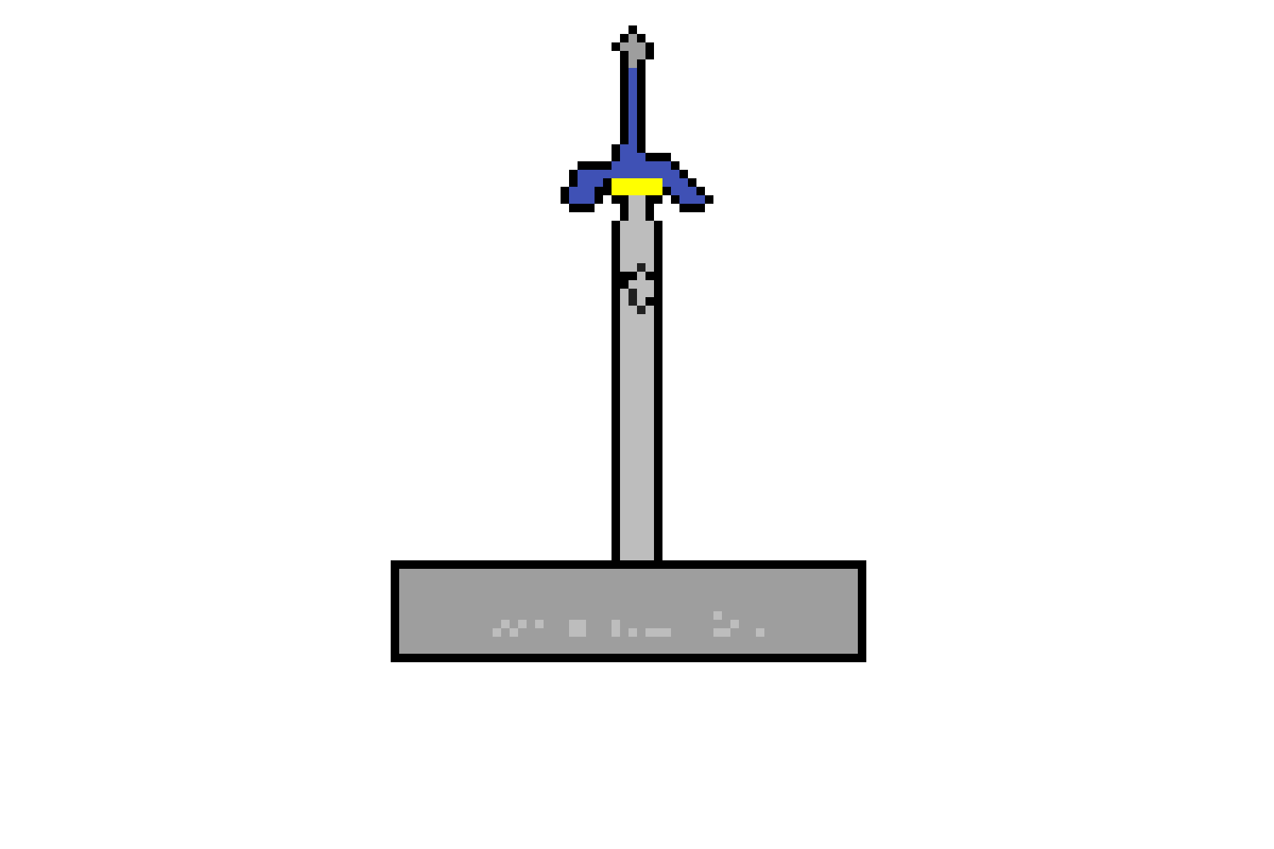 Editing master sword - Free online pixel art drawing tool - Pixilart