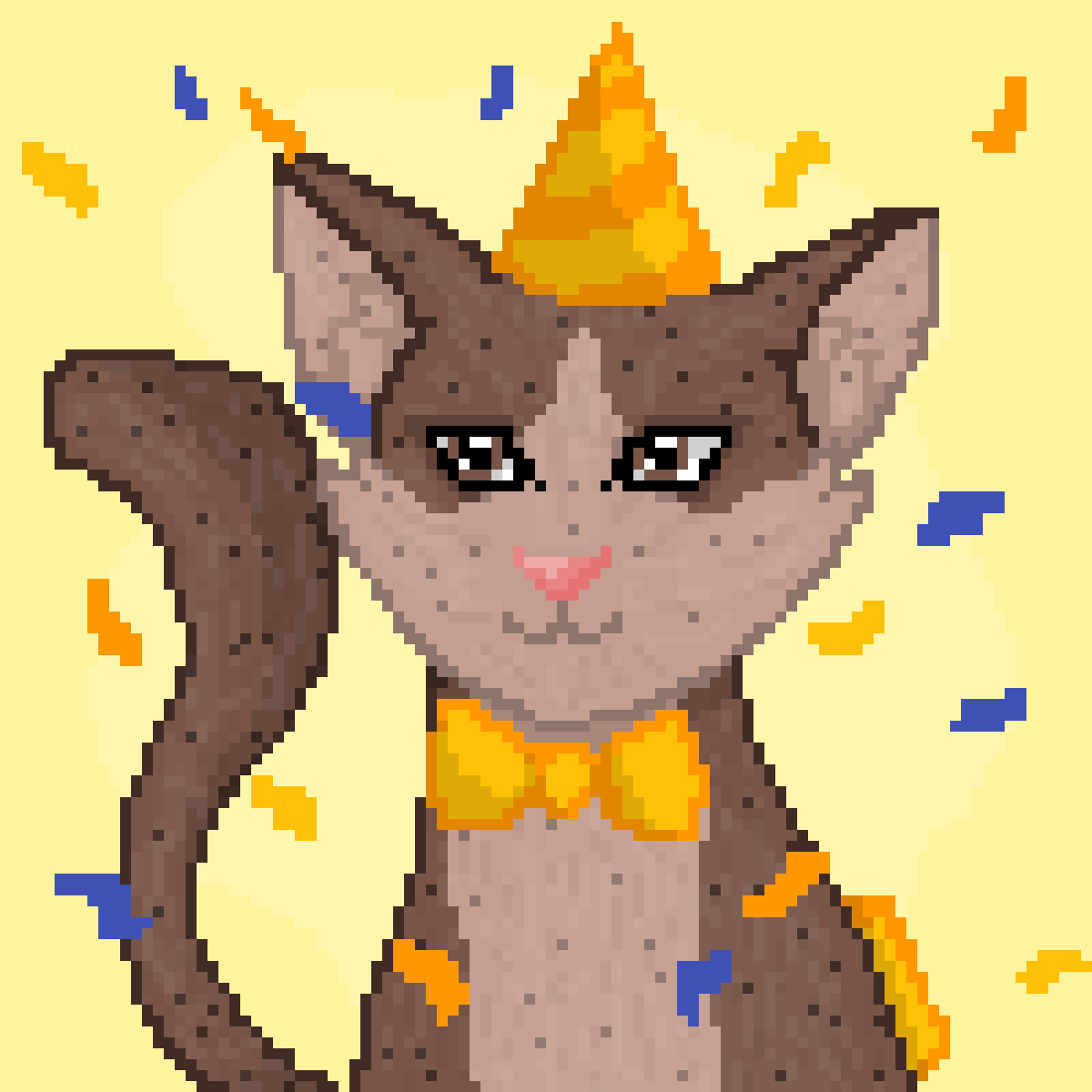 Pixilart - Happy Cat by CaptainEanite