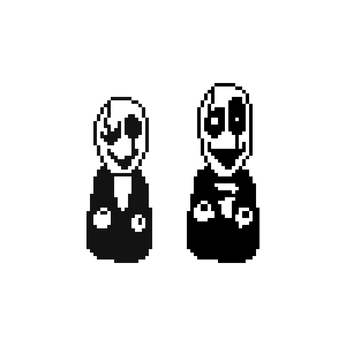Pixilart - W.D. Gaster by UndertaleBases