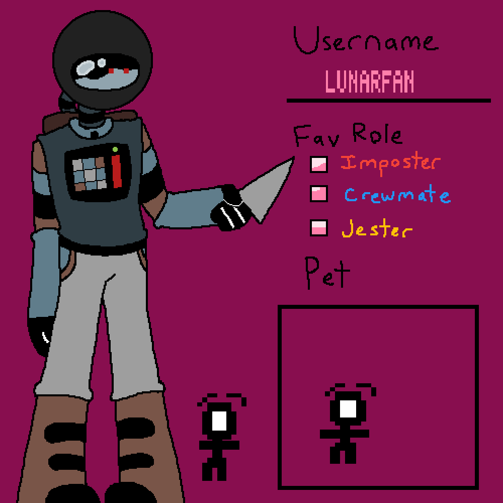 Pixilart - Among Us OC Base by D1n5f10C8PHHYC7