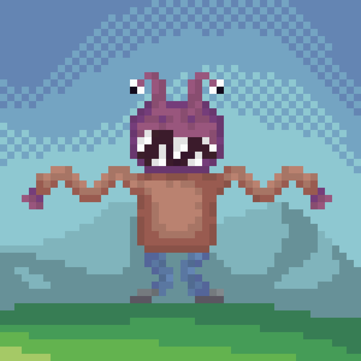 Pixilart - Monster by Picksal