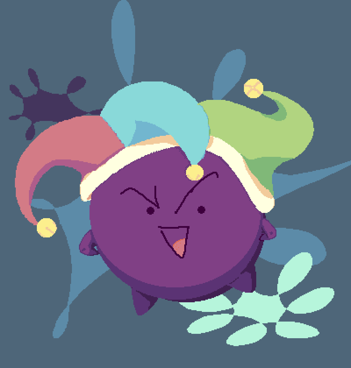 Pixilart - jester ball by butterflyblock