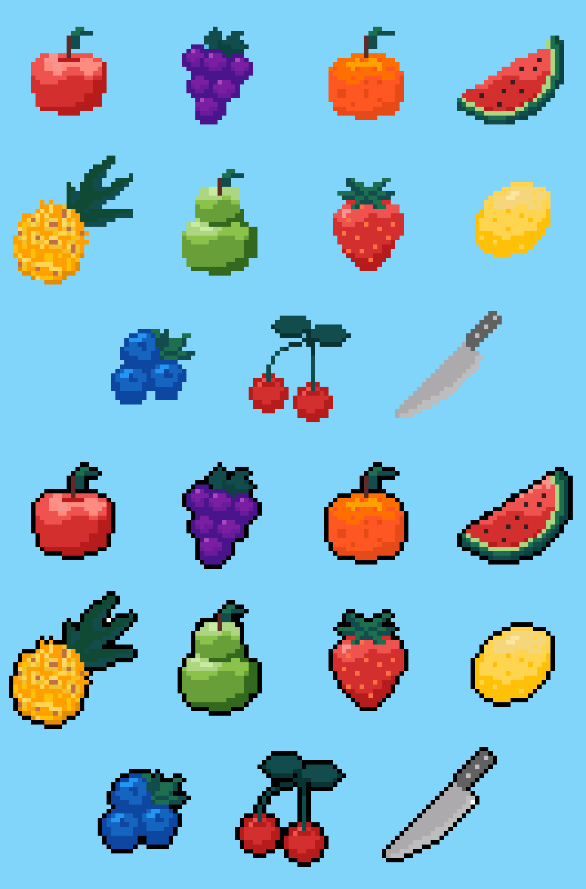 Pixilart - froots by beeonda