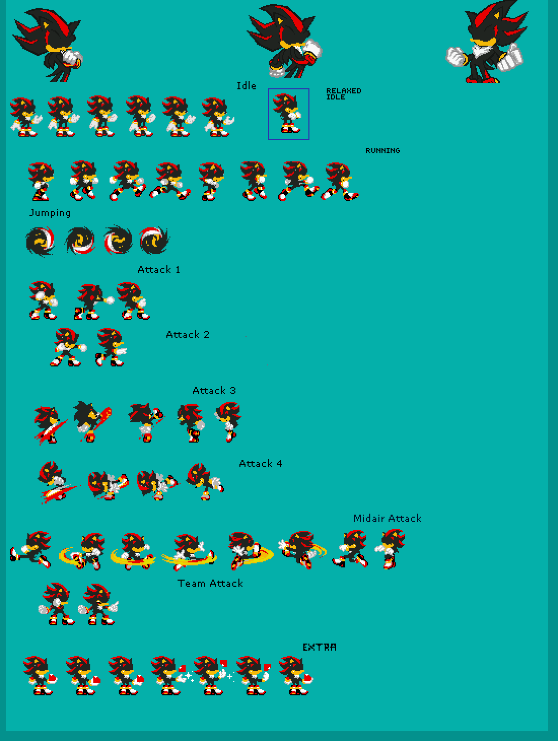 Pixilart - Pixilfighters: Lifeform.zip mini combat sprite sheet by ...