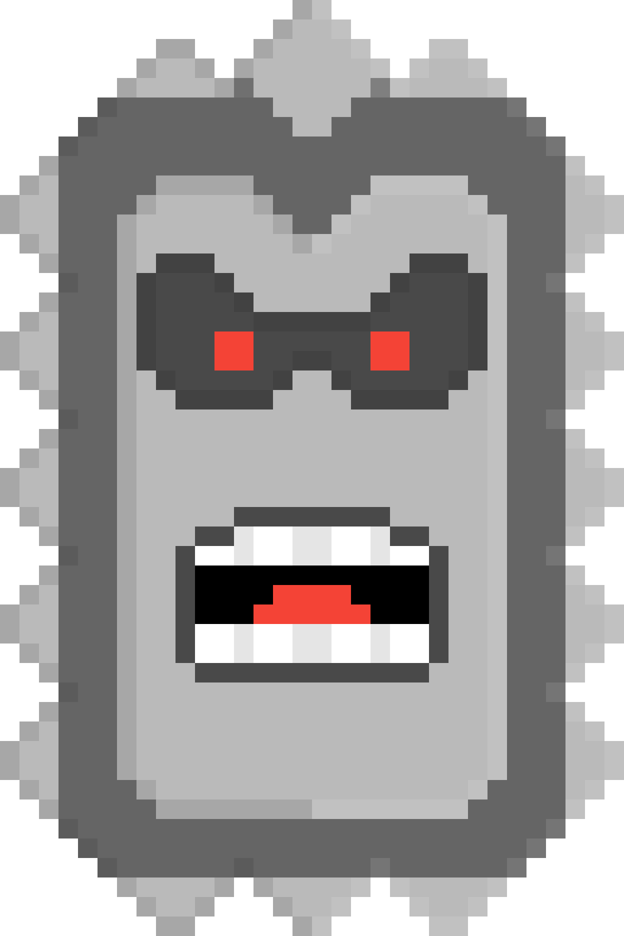 Pixilart - Thwomp 2 by KaijuNerd