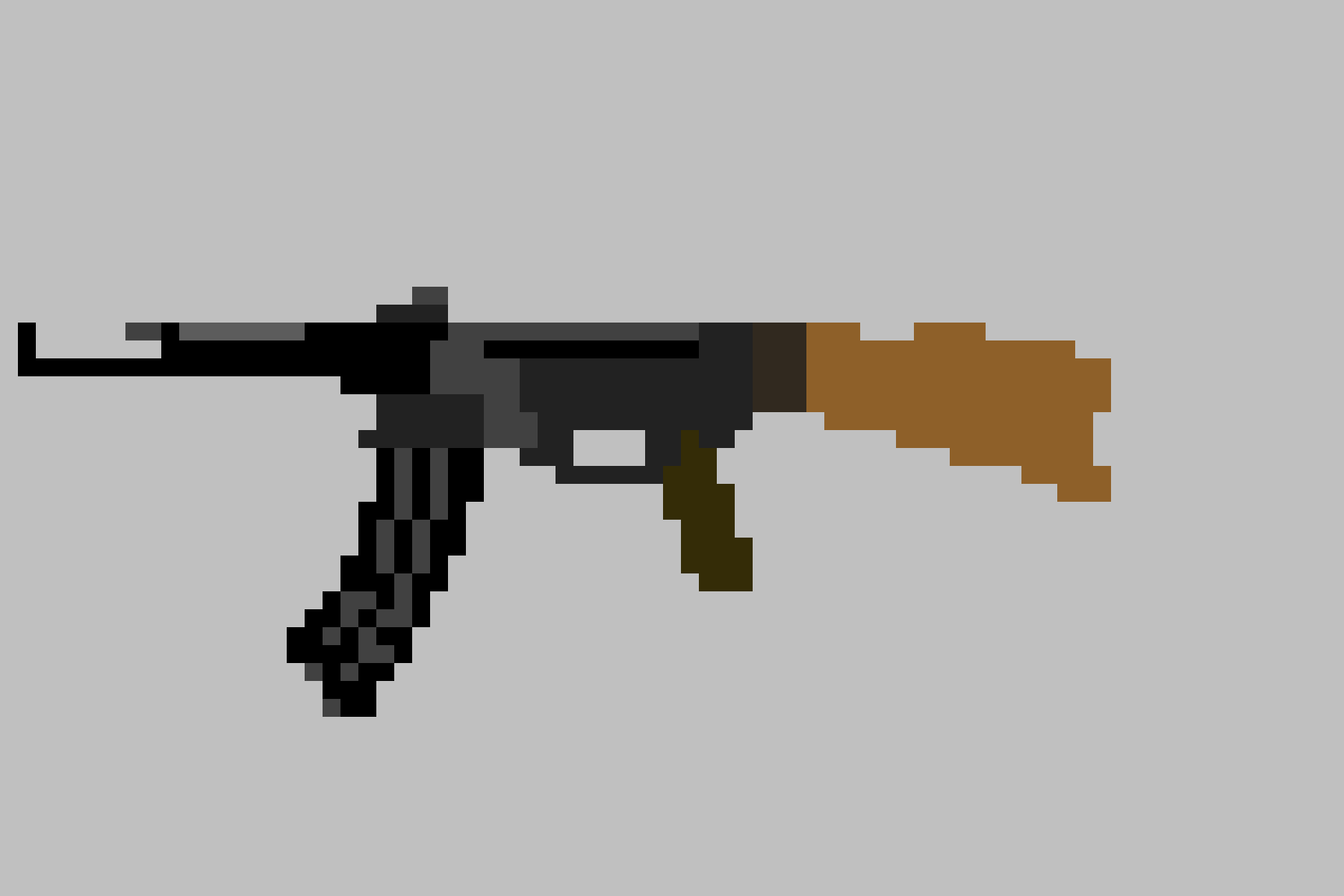 Pixilart - A gun by thatzashman