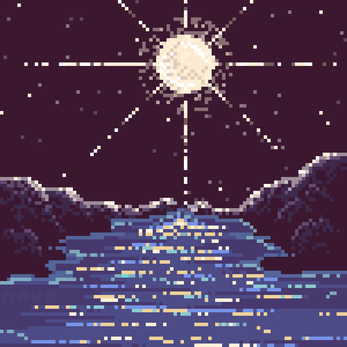 Pixilart - Creek \ Crique by PampaNako