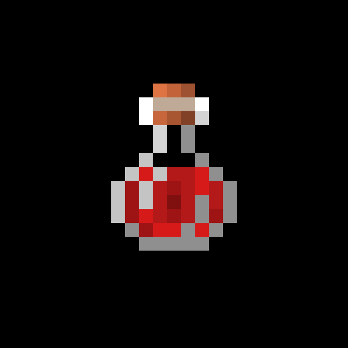 Pixilart - Minecraft Health Potion by pocket-beardies