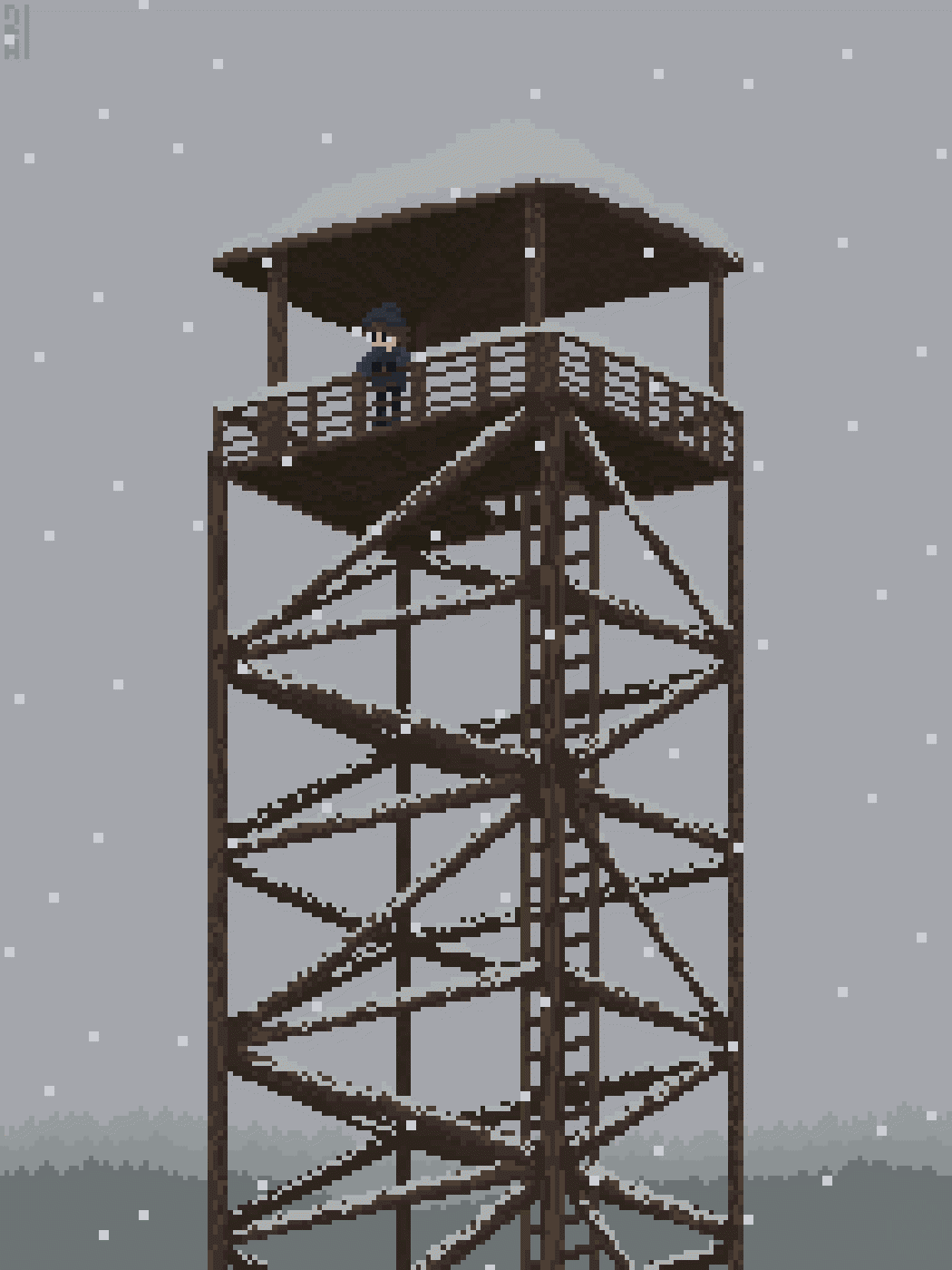 Pixilart - Watchtower by noobah