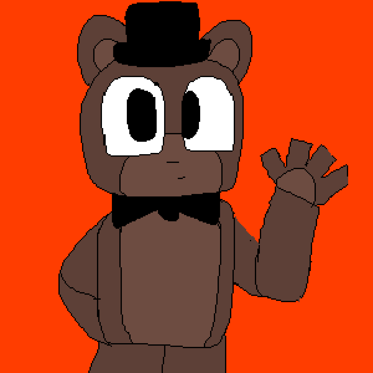 Pixilart Freddy Animation Test By Tiny Tuna
