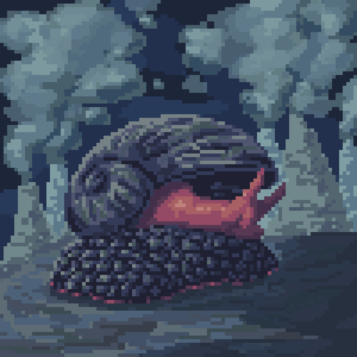 Pixilart - Volcano Snail by UltraLuther