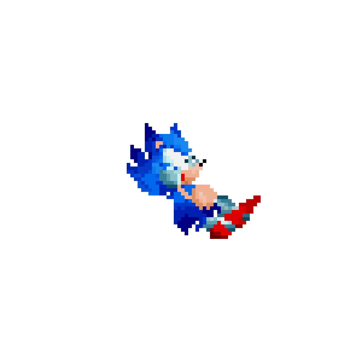 Pixilart - Sonic Damaged/Falling by Sonic-speed