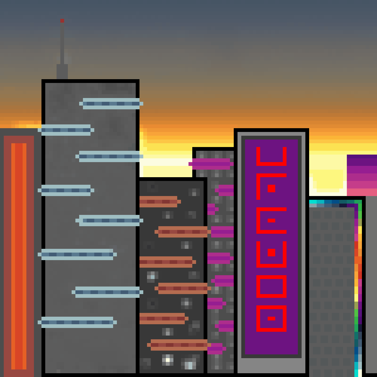 Pixilart - the city by PlaguedFox