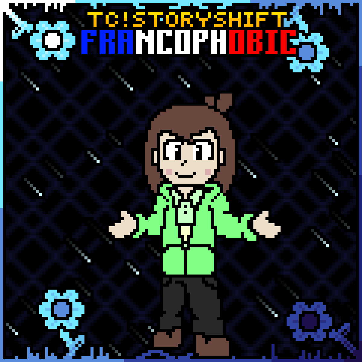 Pixilart - TC storyshift chara by The-Prism