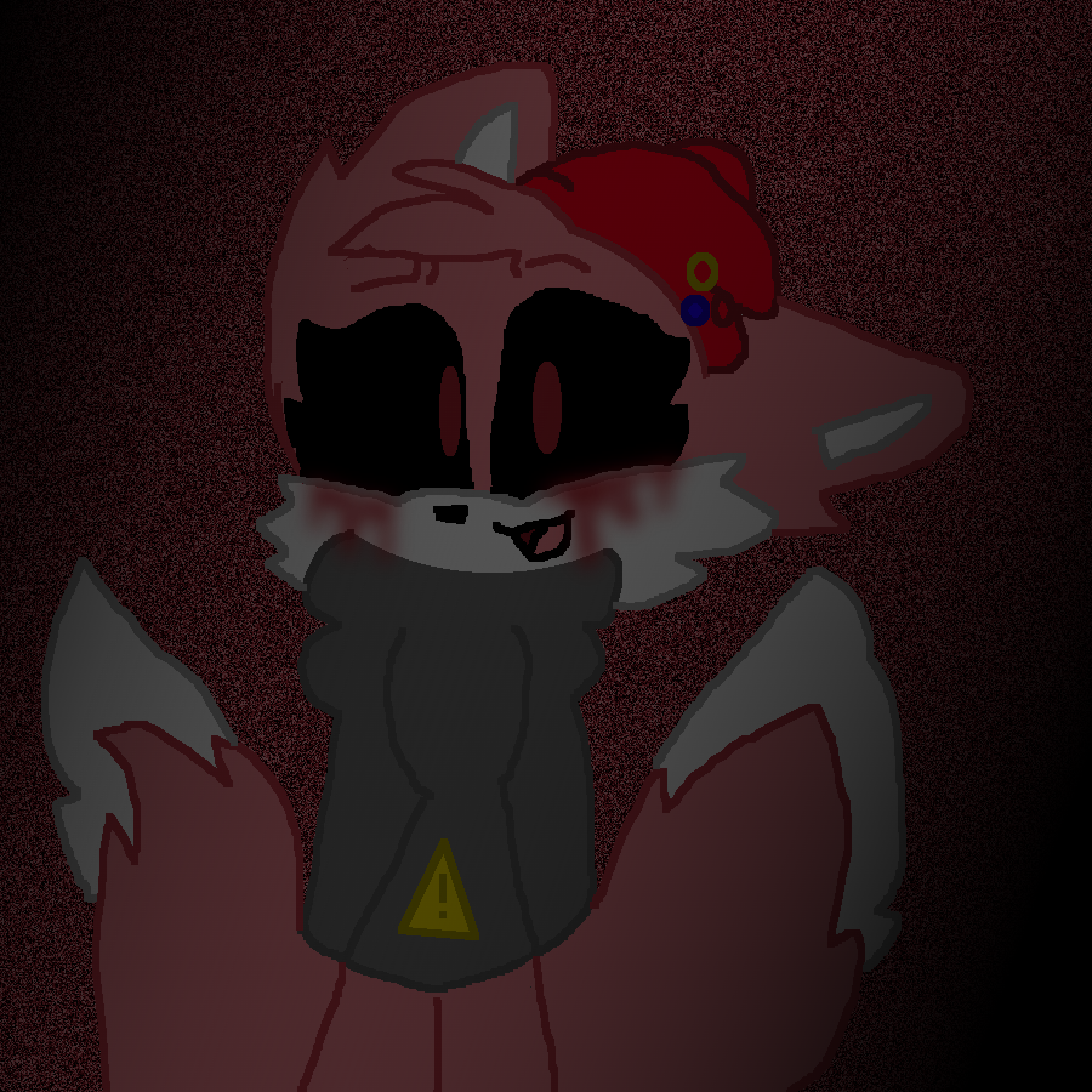 Pixilart - Bubble gum the fox.exe(FANART) by CutelittleUwU