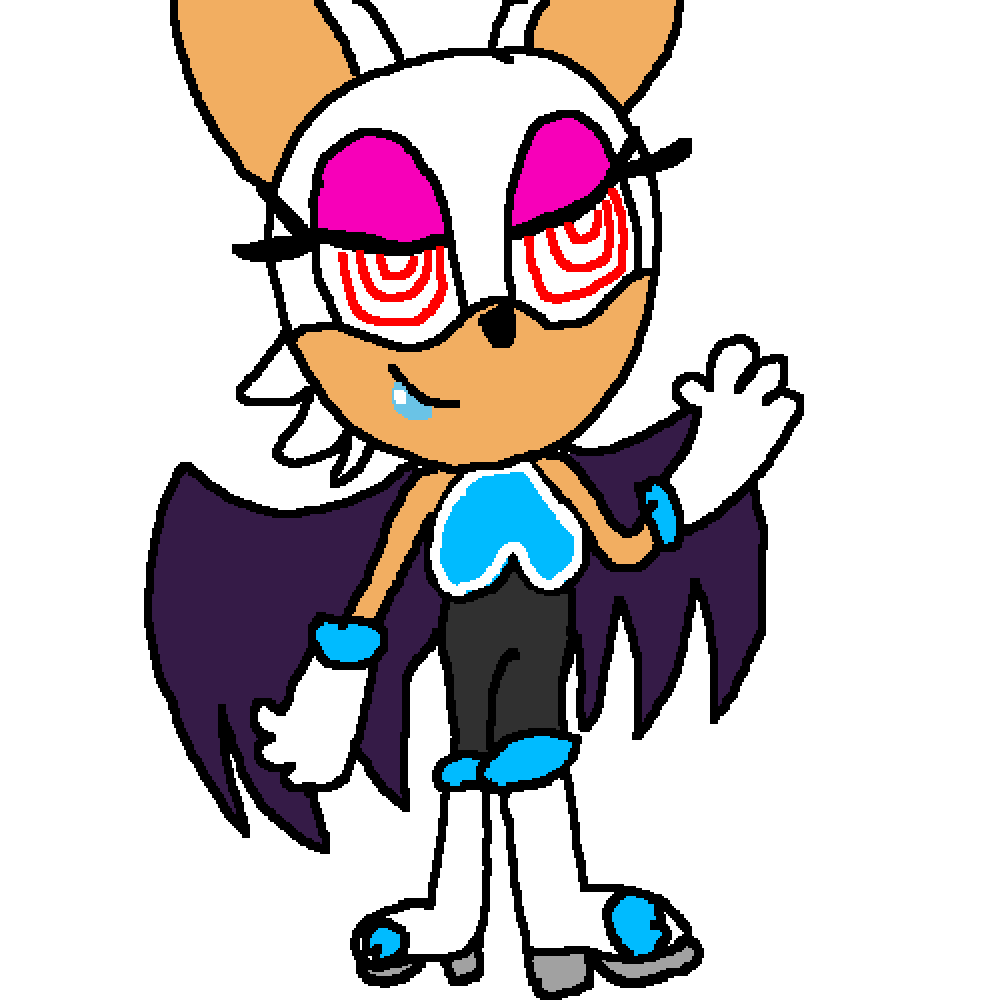 Pixilart - Fleetway Rouge by AntonioDraws