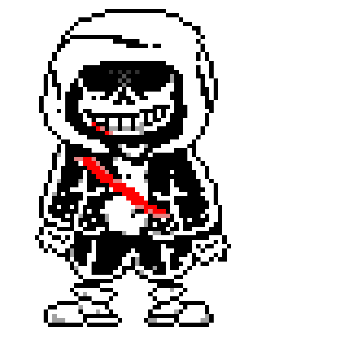 Editing Dust Sans LG phase 1.5 old - Free online pixel art drawing tool ...