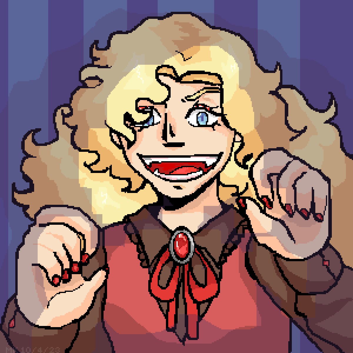 Pixilart - Vampire Girl by CulturalChain