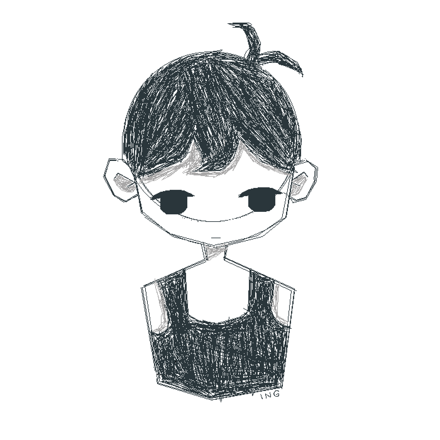 Pixilart - Omori Portrait by 1NGW4R