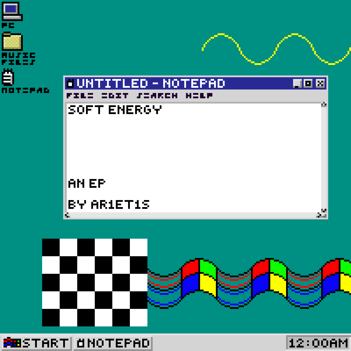 Pixilart - windows 95 cover art "soft energy" by 95Pillars