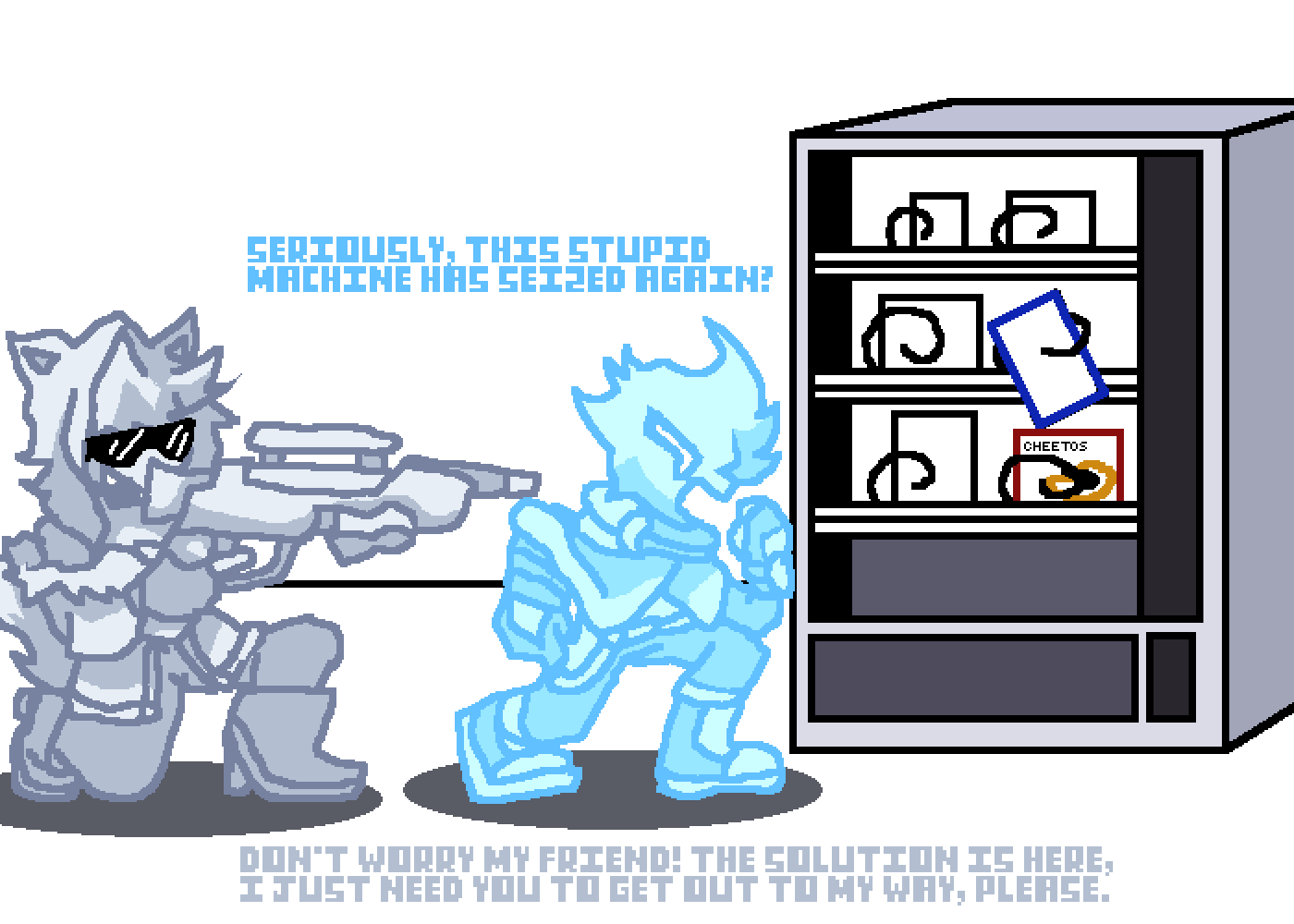 Pixilart - the stupid machine by Filipizin
