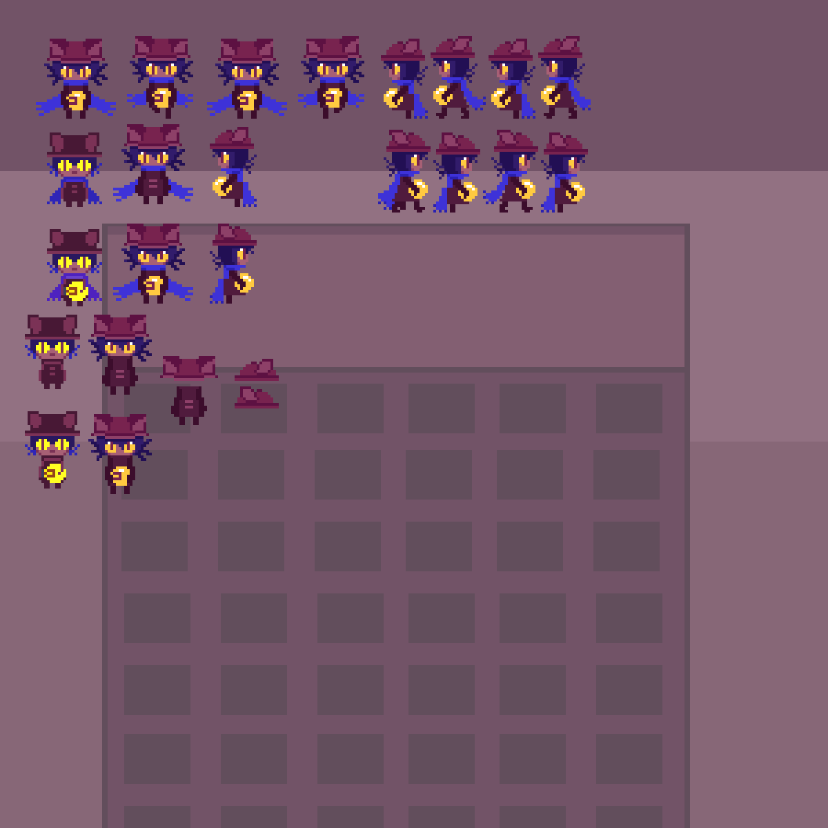 Pixilart - Niko Spritesheet [WIP] by yoyleberry