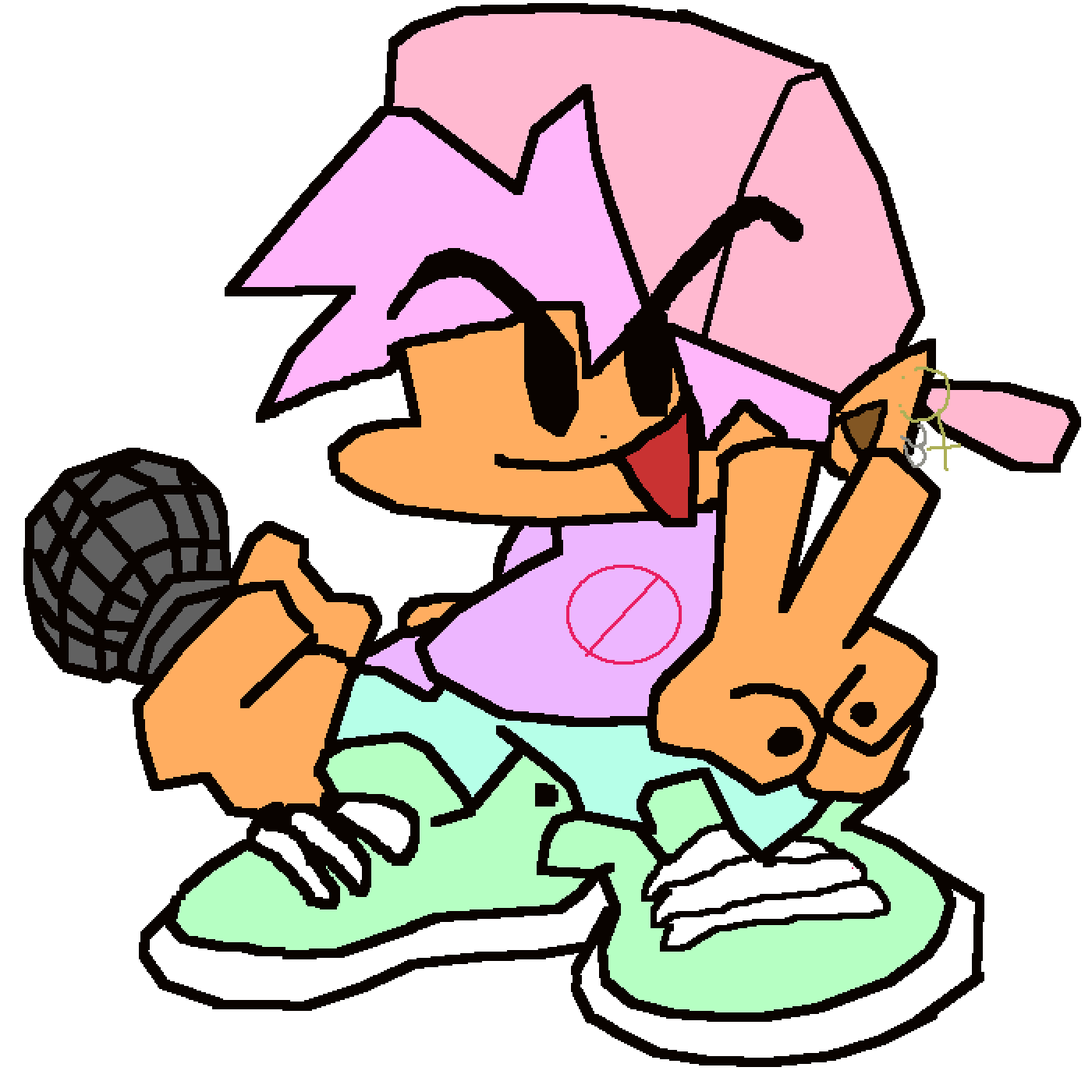 Pixilart - keith fnf base by Kiki-Cutie