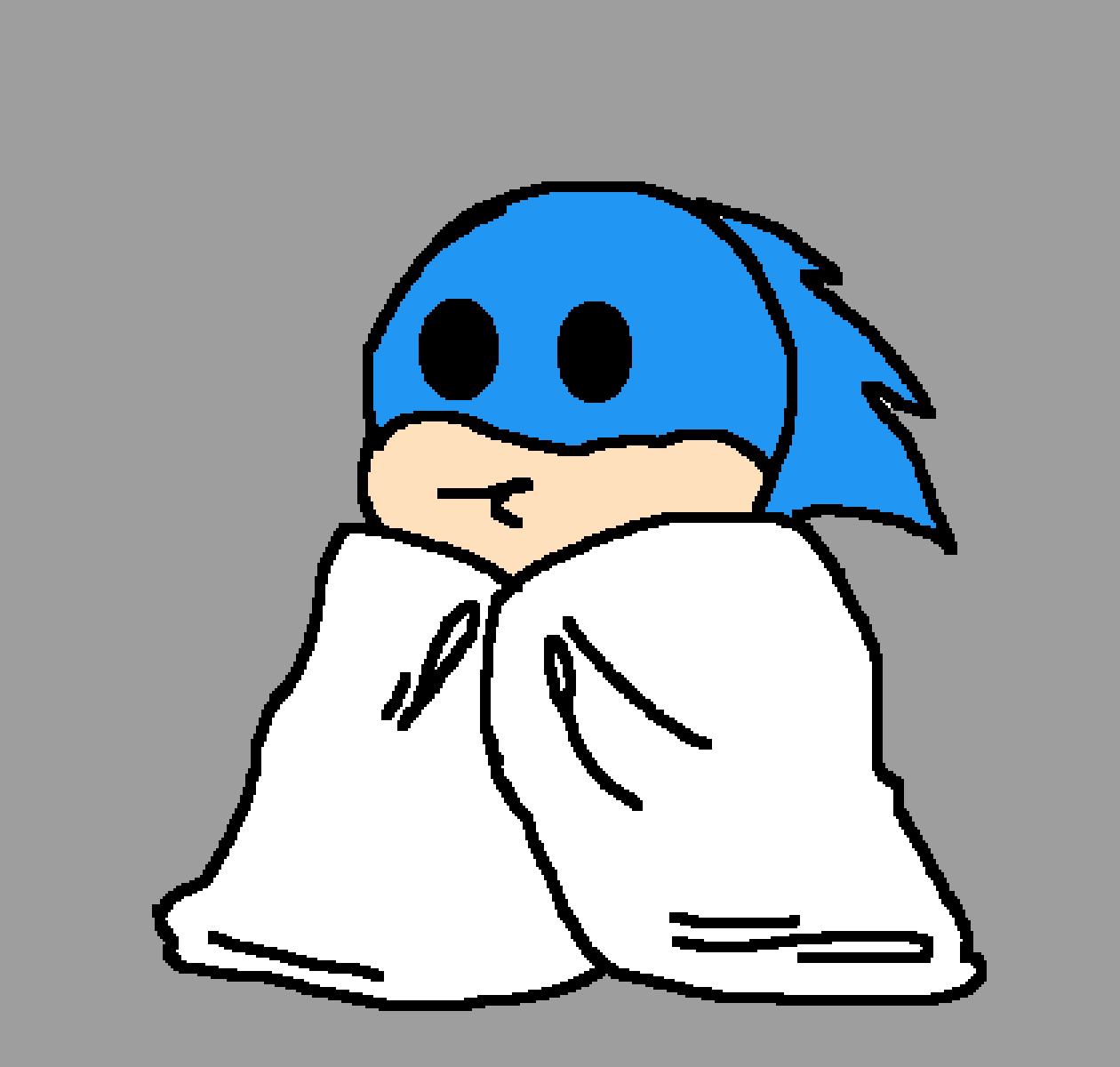 Pixilart - sunky and the blanky by Shylittlebean