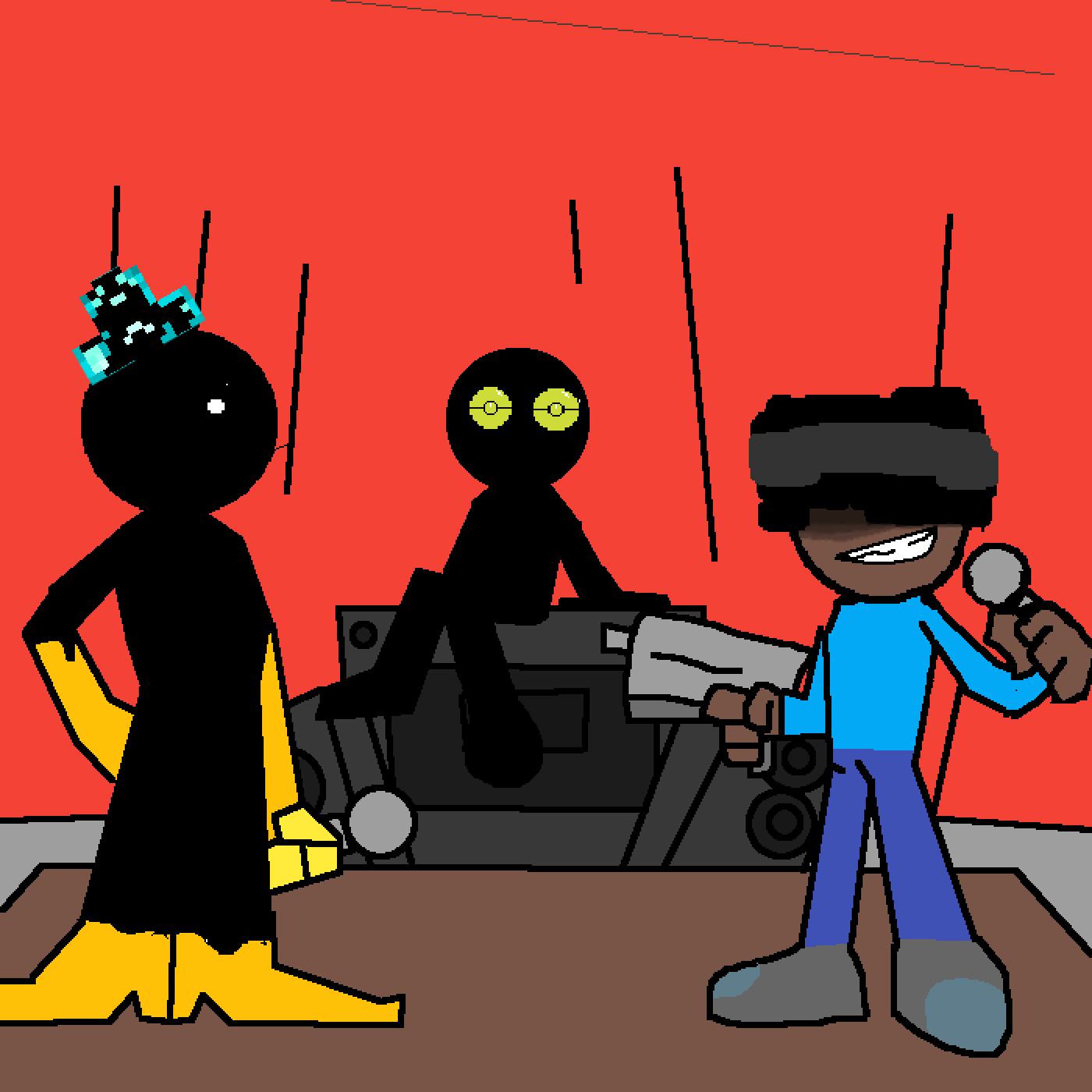 Pixilart - FNF base by Ima-glitch