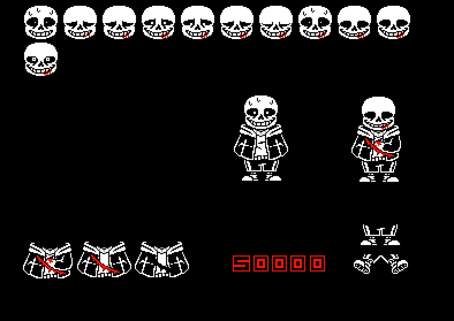 Pixilart - sprites last breath sans phase 1.5 mi estilo V.2 by TEAM-USLG